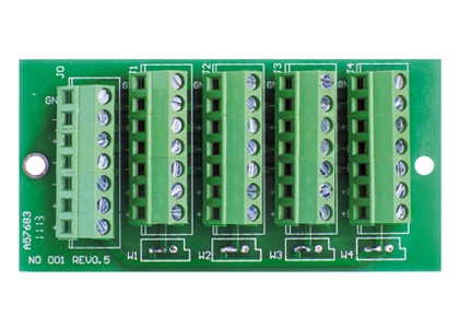 Board for connecting in parallel up to 4 load cells HL6N | LAUMAS