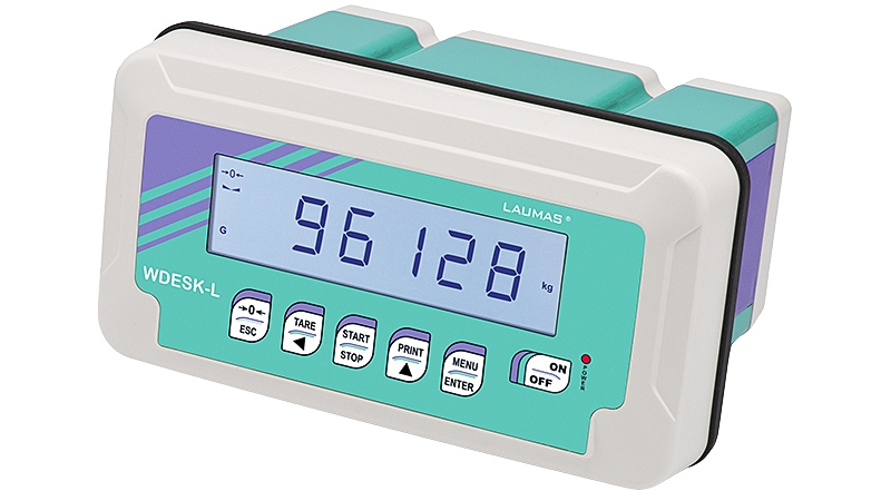 ABS IP67 weight indicator for weighing and batching WDESK-L | LAUMAS