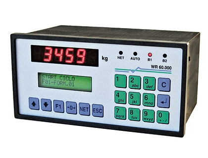 Weight indicator for weighing and batching WR | LAUMAS