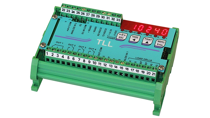 Digital weight transmitter for PLC TLL | LAUMAS