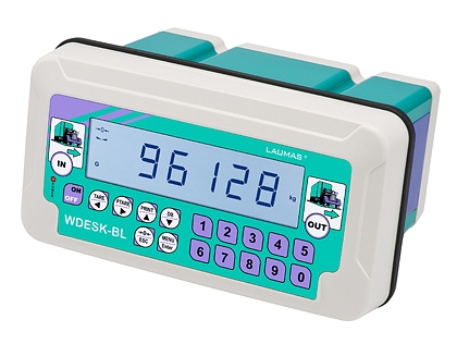 WDESK-BL: WEIGHBRIDGE INDICATOR - LAUMAS