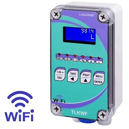 Wi-Fi weight transmitter with web server in box IP67 - TLKWF | LAUMAS