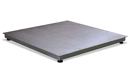 Stainless steel platform - 4 load cells IP68 IP69K 17-4 PH stainless ...