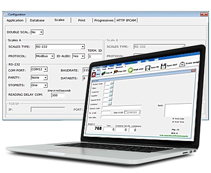 Weighbridge management software PROG WBRIDGE | LAUMAS