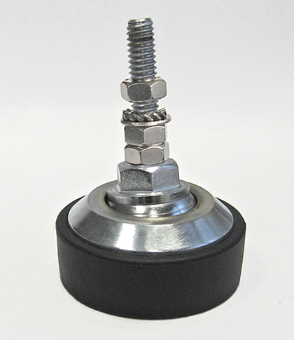 Ball-mounted self-centering adjustable foot max 5000 kg PIEDINOSB2 | LAUMAS