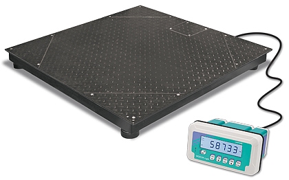 Platform made of painted steel-4 load cells IP68 stainless steel P | LAUMAS