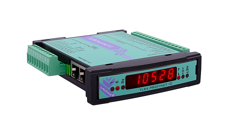 Multichannel weight transmitter TLB4 PROFINET IO for PLC | LAUMAS