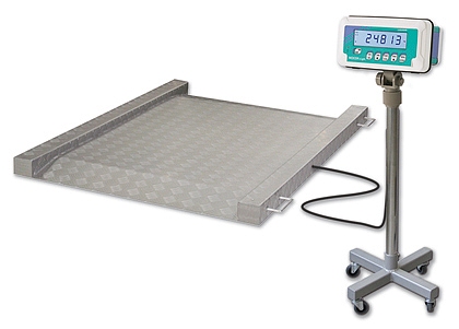 Anodized aluminum ultralight platform-4 load cells stainless steel IP68 ...