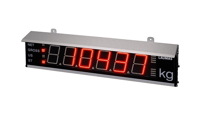 Remote display with 6 digits height 95 mm RIP6100IP65 | LAUMAS